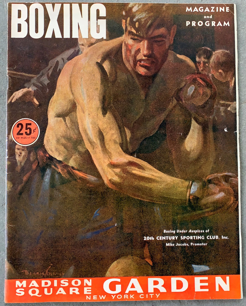 CERDAN, MARCEL-LAVERNE ROACH OFFICIAL PROGRAM (1948) – JO Sports Inc.