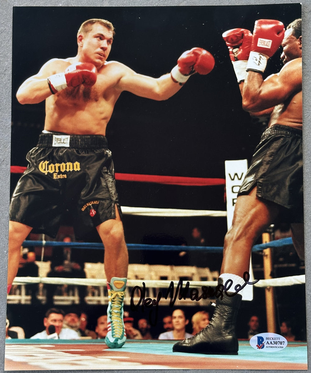 MASKAEV, OLEG SIGNED PHOTO (BECKETT) – JO Sports Inc.