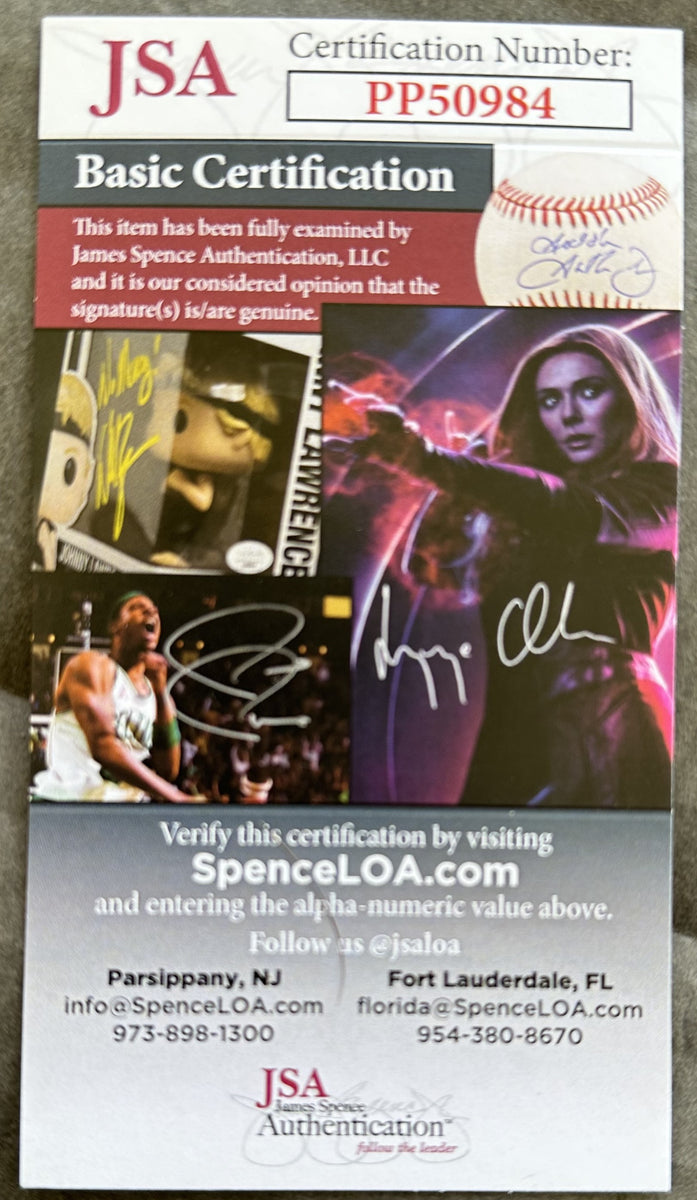 MORRISON, TOMMY SIGNED PHOTOGRAPH (JSA) – JO Sports Inc.