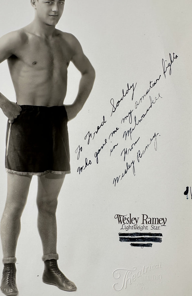 RAMEY, WES SIGNED PHOTO – JO Sports Inc.