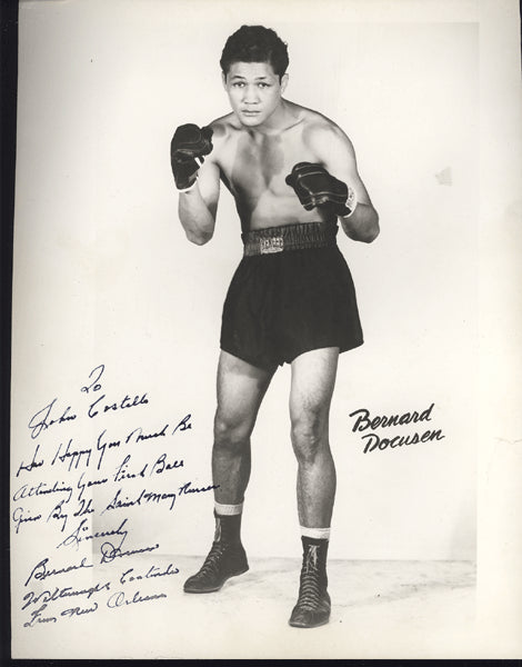 DOCUSEN, BERNARD SIGNED PHOTO – JO Sports Inc.