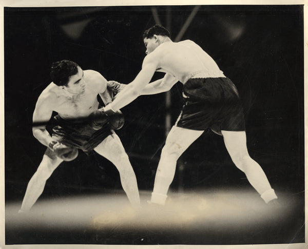 LOUIS, JOE-MAX SCHMELING I WIRE PHOTO (1936 – JO Sports Inc.