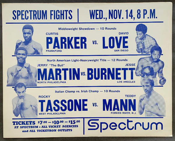 MARTIN, JERRY "THE BULL"-JESSE BURNETT & CURTIS PARKER-GARY GUIDEN ON – JO Sports Inc.