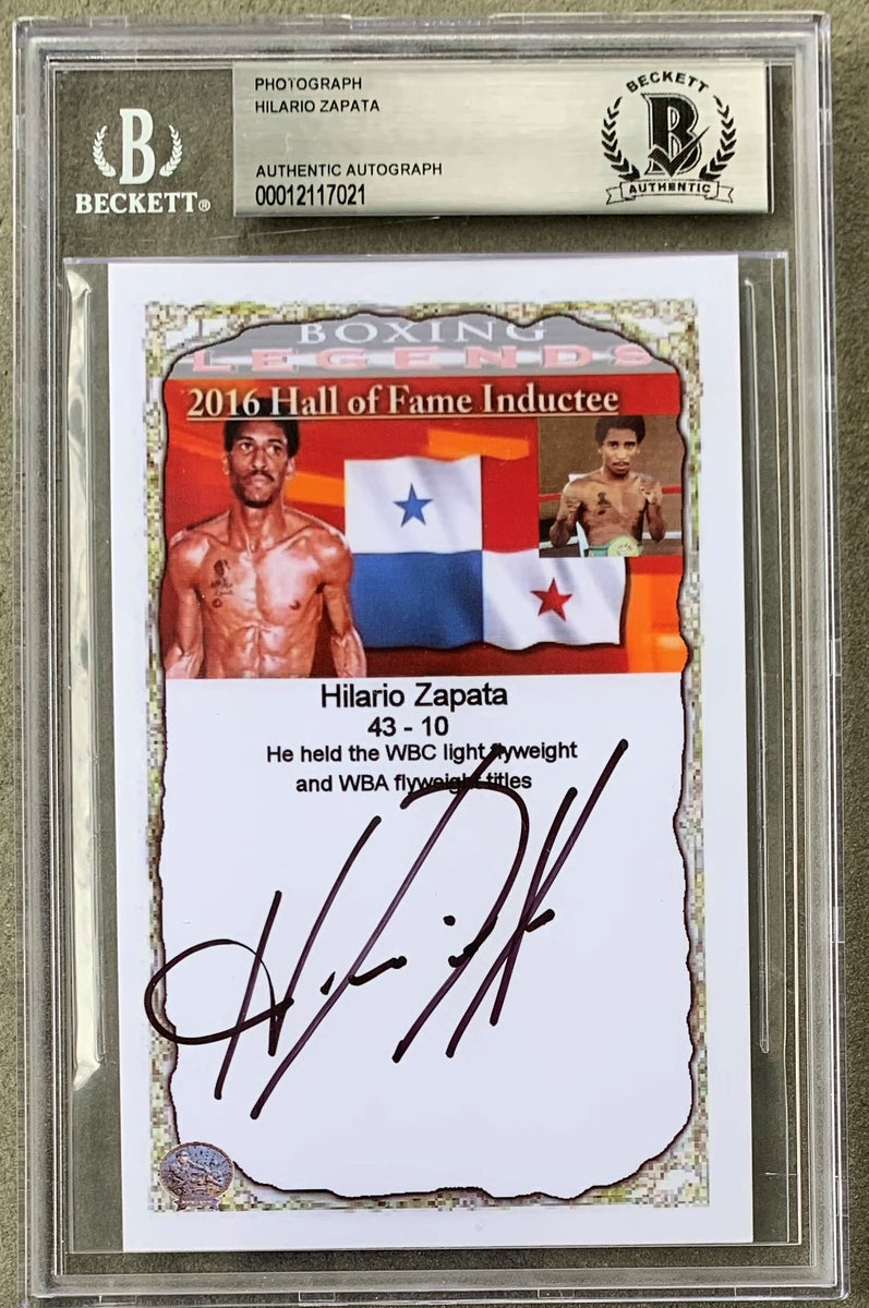 ZAPATA, HILARIO SIGNED PHOTO (BECKETT) – JO Sports Inc.