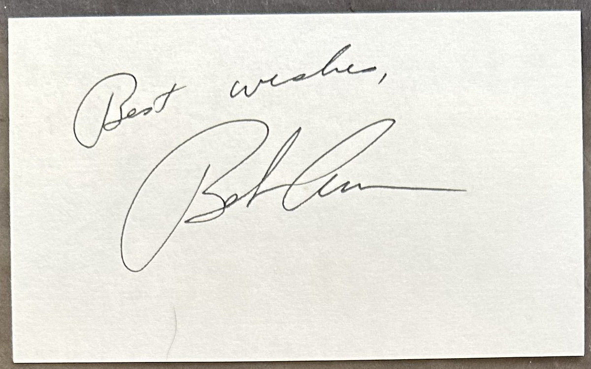 ARUM, BOB SIGNED INDEX CARD – JO Sports Inc.