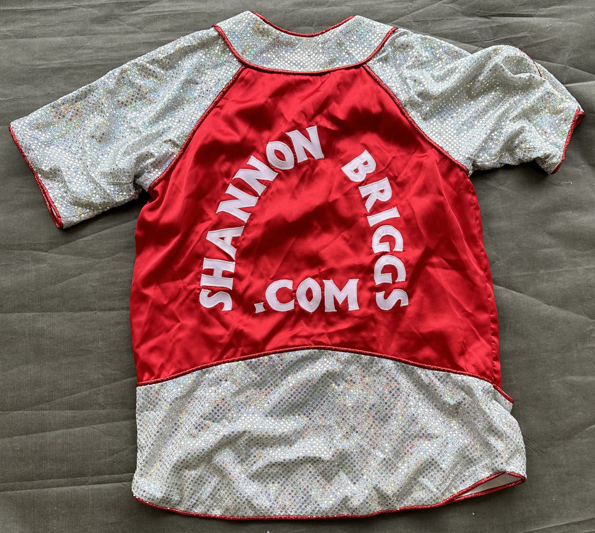 BRIGGS, SHANNON ORIGINAL CORNER JACKET (1999-BOTHA FIGHT) – JO Sports Inc.