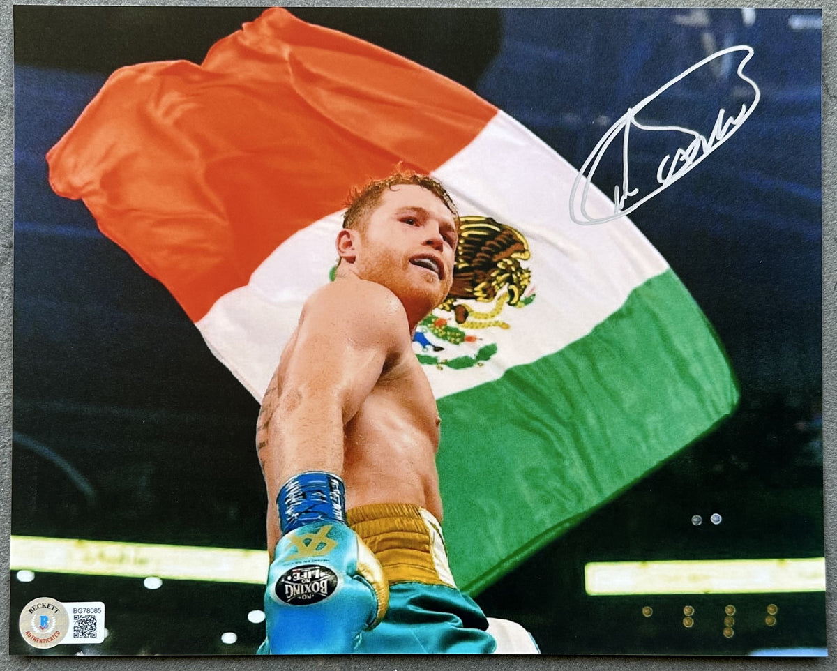 ALVAREZ, CANELO SIGNED PHOTO (BECKETT) – JO Sports Inc.