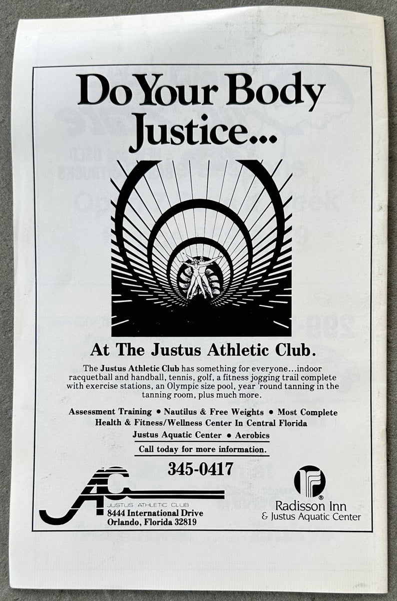 CHACON, BOBBY-BOBBY JONES OFFICIAL PROGRAM (1988-CHACON'S LAST FIGHT ...