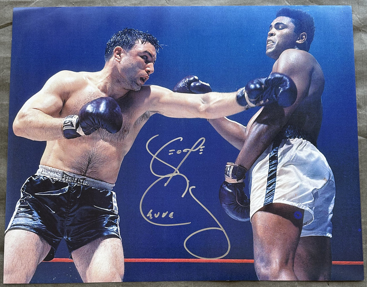 CHUVALO, GEORGE SIGNED LARGE FORMAT PHOTO – JO Sports Inc.