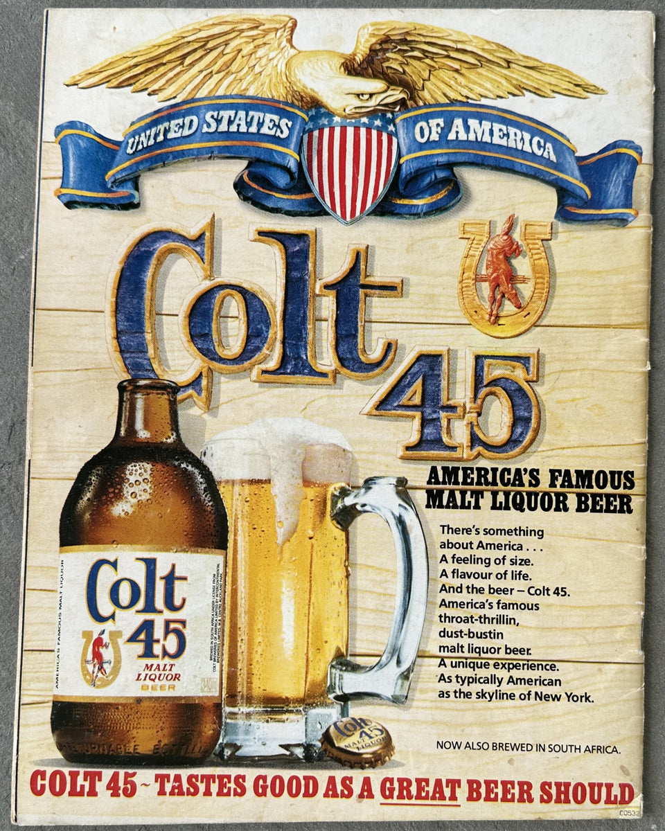 TATE, JOHN-GERRIE COETZEE OFFICIAL PROGRAM (1979) – JO Sports Inc.