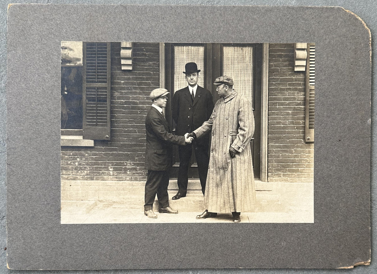 FITZSIMMONS, ROBERT ORIGINAL MOUNTED PHOTOGRAPH – JO Sports Inc.