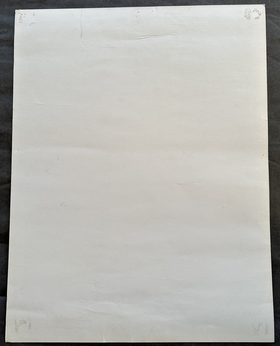 FOREMAN, GEORGE-CHARLIE HOSTETTER SIGNED ON SITE POSTER (1987-SIGNED B ...