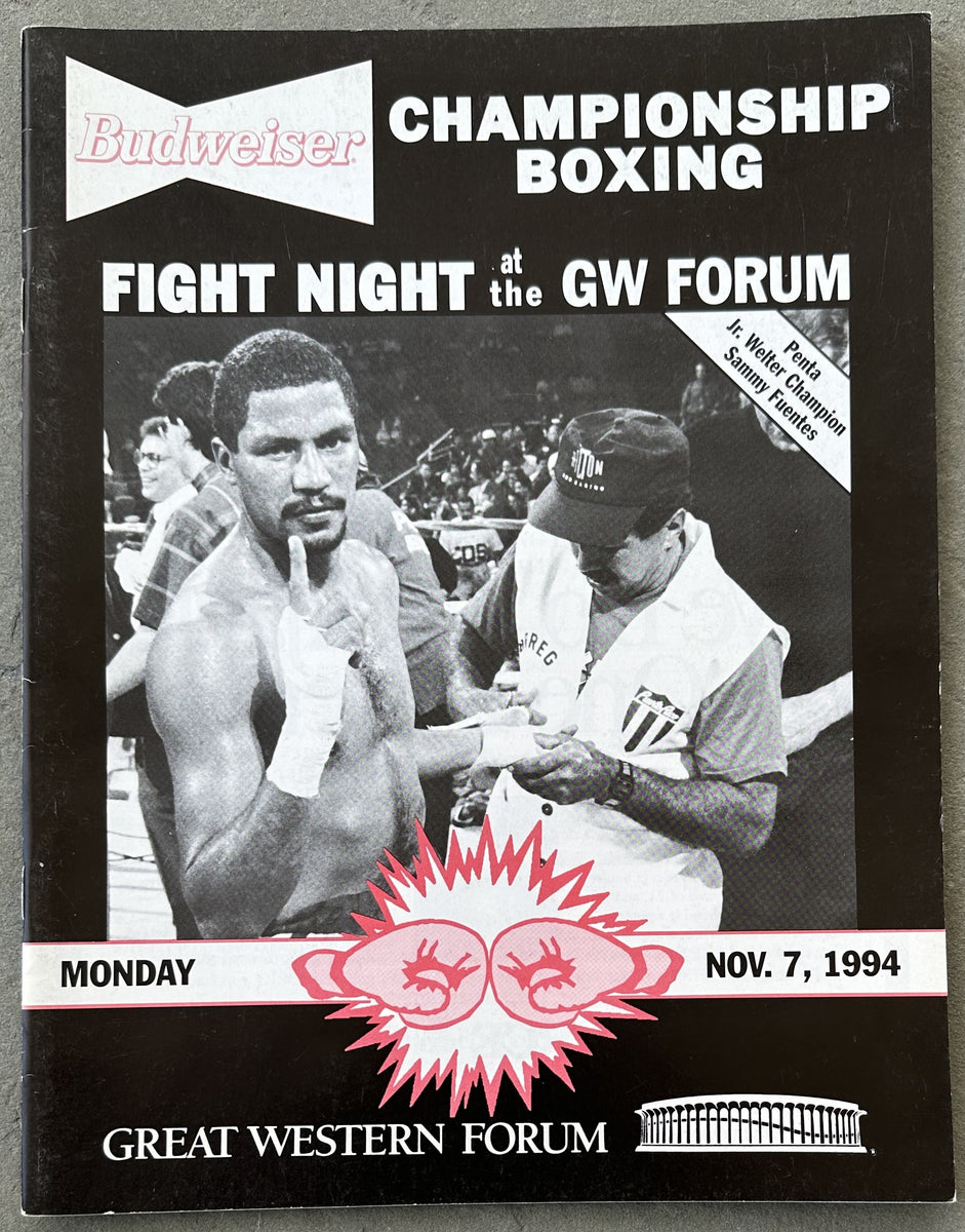 BRADLEY, LONNIE-MATTHEW CHARLESTON OFFICIAL PROGRAM (1994) – JO Sports Inc.