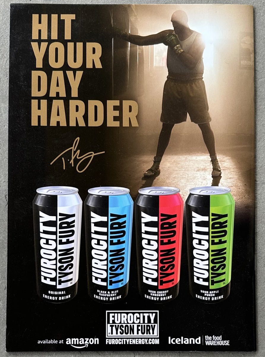 FURY, TYSON-DEREK CHISORA SIGNED OFFICIAL PROGRAM (2022-SIGNED BY FURY ...