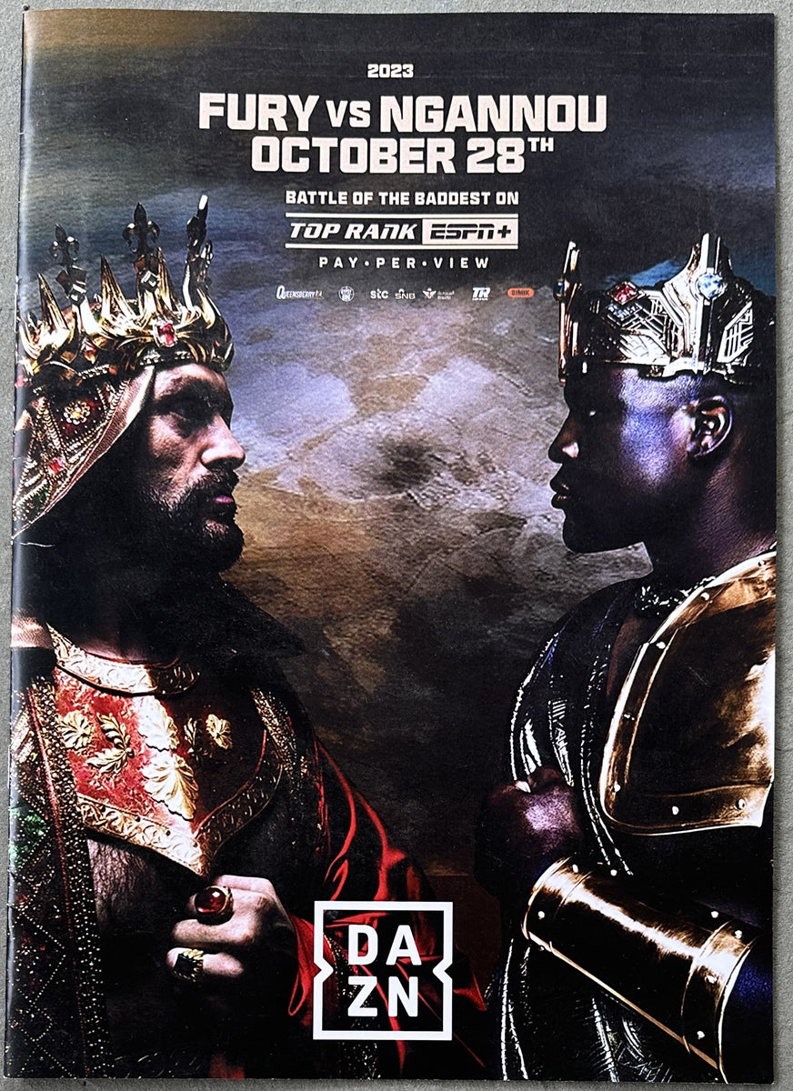 FURY, TYSON-FRANCIS NGANNOU PROGRAM (2023) – JO Sports Inc.