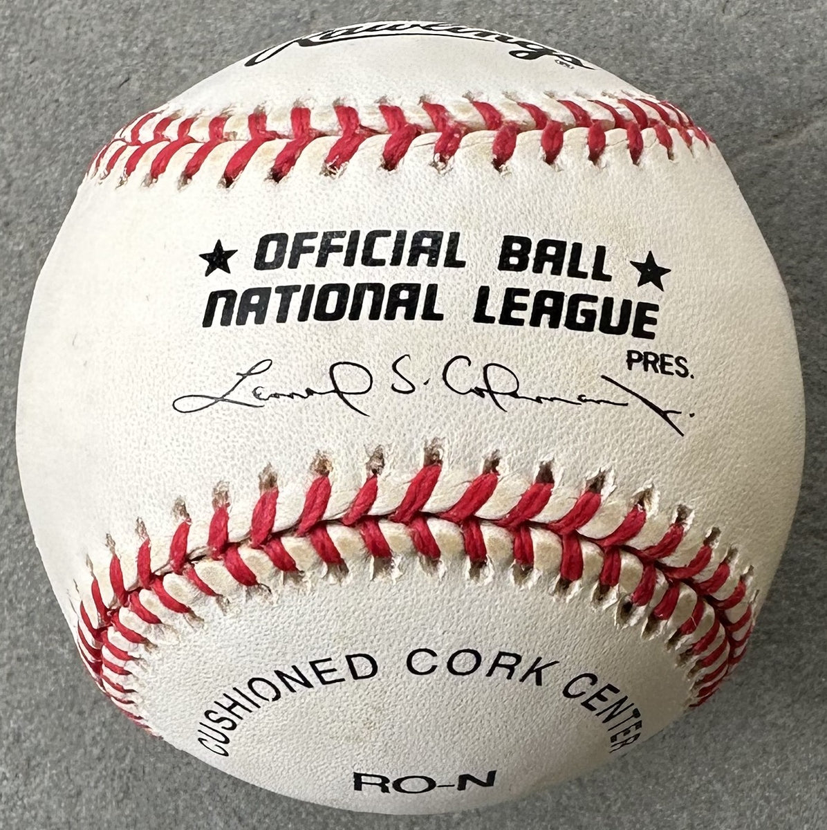 GALLO, BILL SIGNED BASEBALL INCLUDING "BASEMENT BERTHA" ARTWORK – JO ...