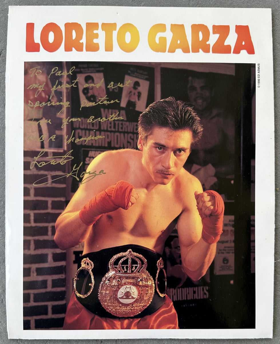 GARZA, LORETO SIGNED PHOTO – JO Sports Inc.