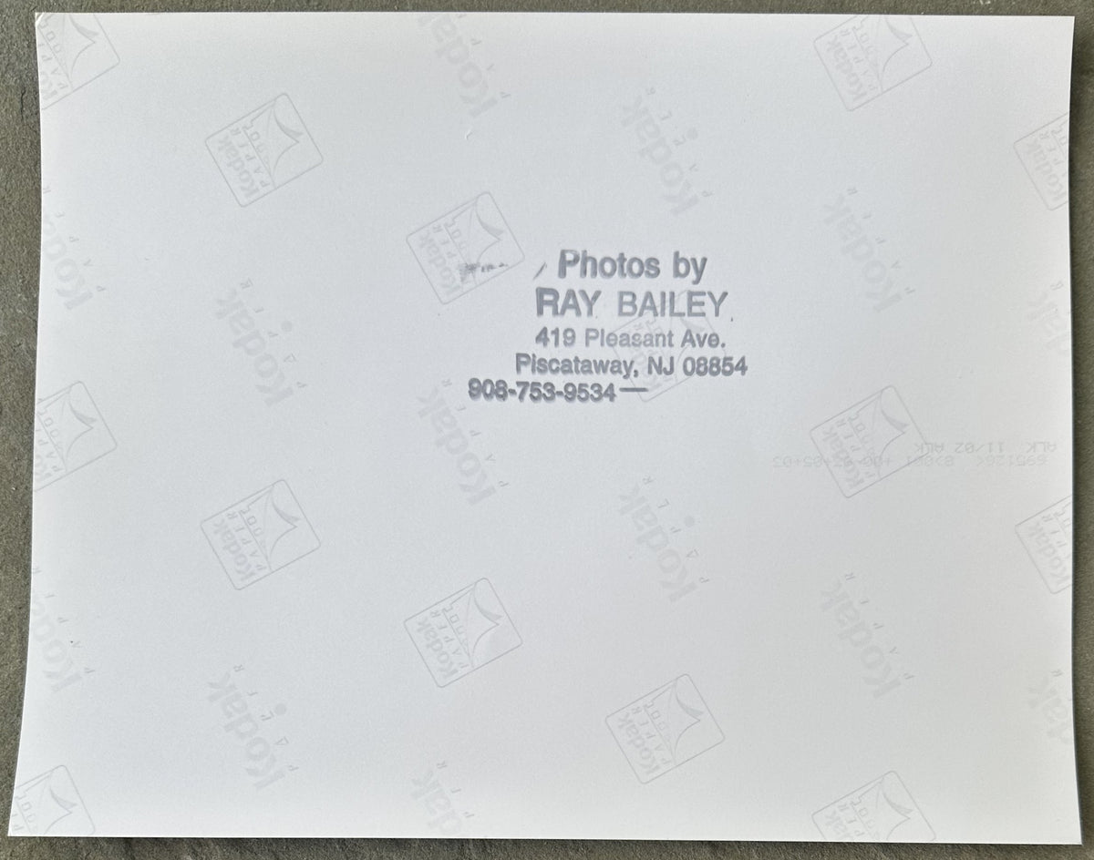 HBO BOXING ANNOUNCERS TYPE 1 ORIGINAL PHOTO (LAMPLEY, FOREMAN, MERCHAN ...