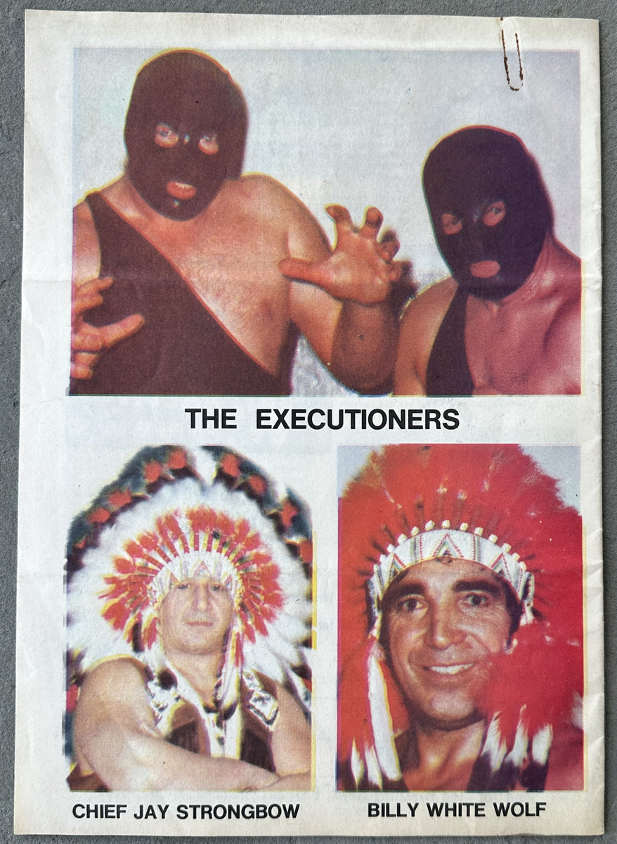 ANDRE THE GIANT-CHUCK WEPNER & BRUNO SAMMARTINO-STAN HANSEN OFFICIAL P ...