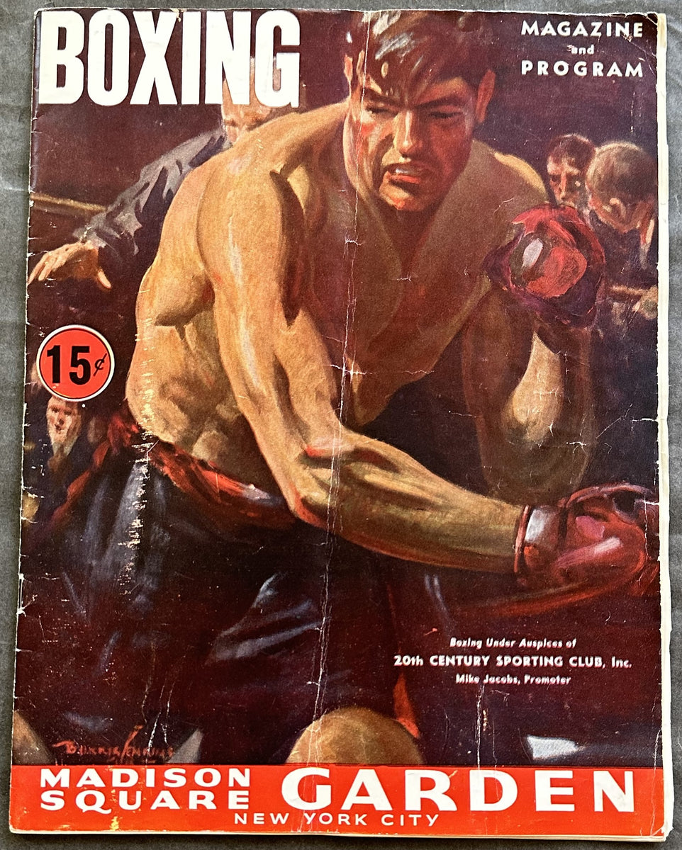 JANIRO, TONY-JOHNNY GRECO OFFICIAL PROGRAM (1945) – JO Sports Inc.