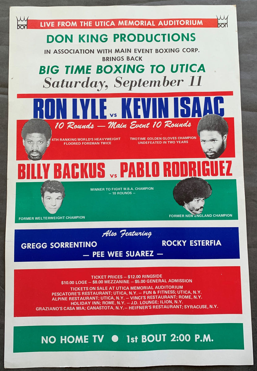 LYLE, RON-KEVIN ISAAC & BILLY BACKUS-PABLO RODRIGUEZ ON SITE POSTER (1 ...
