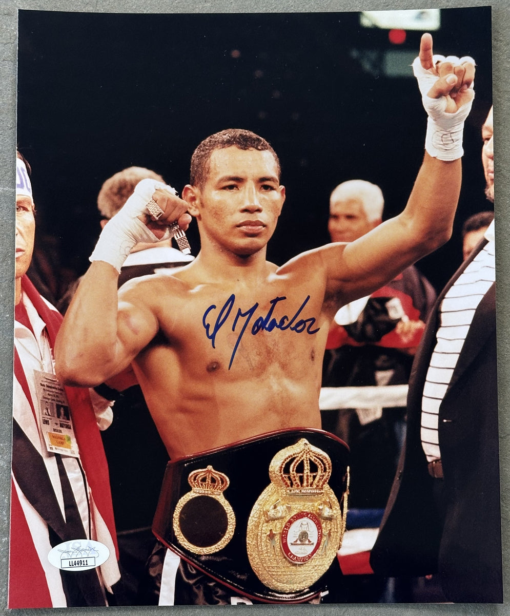 MAYORGA, RICARDO SIGNED PHOTO (JSA) – JO Sports Inc.