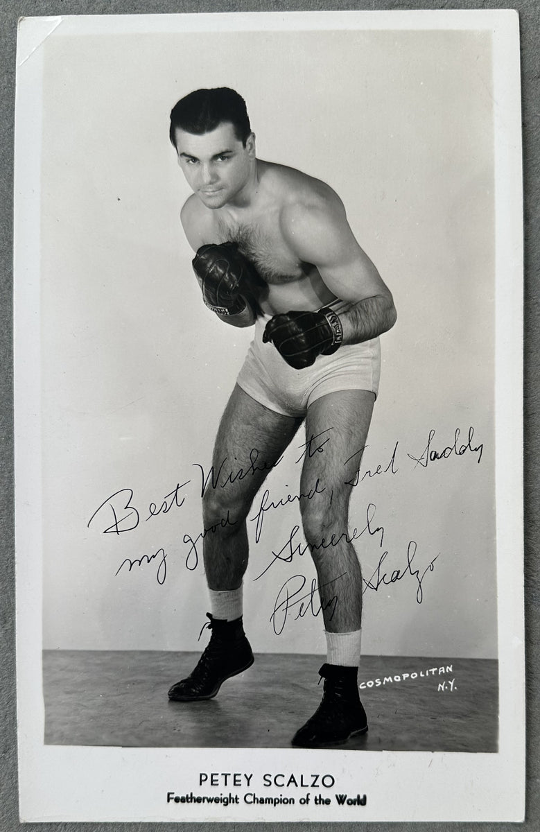 SCALZO, PETE SIGNED PHOTO – JO Sports Inc.