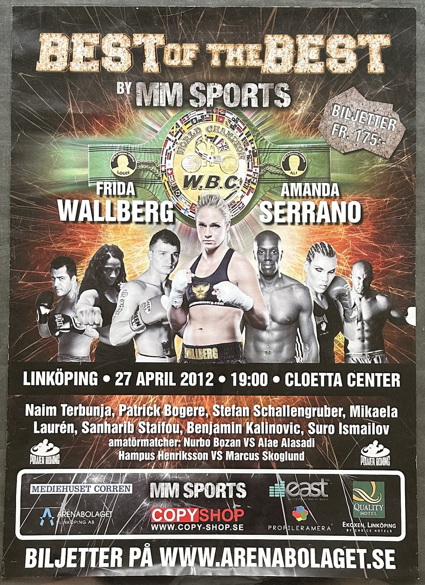 SERRANO, AMANDA-FRIDA WALLBERG ON SITE POSTER (2012) – JO Sports Inc.