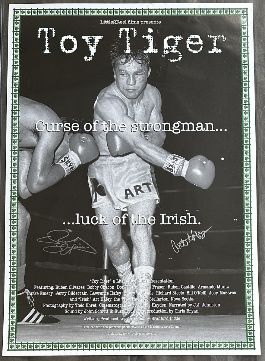TOY TIGER MOVIE POSTER (2009-SIGNED BY ART HAFEY & RUBEN OLIVARES) – JO ...