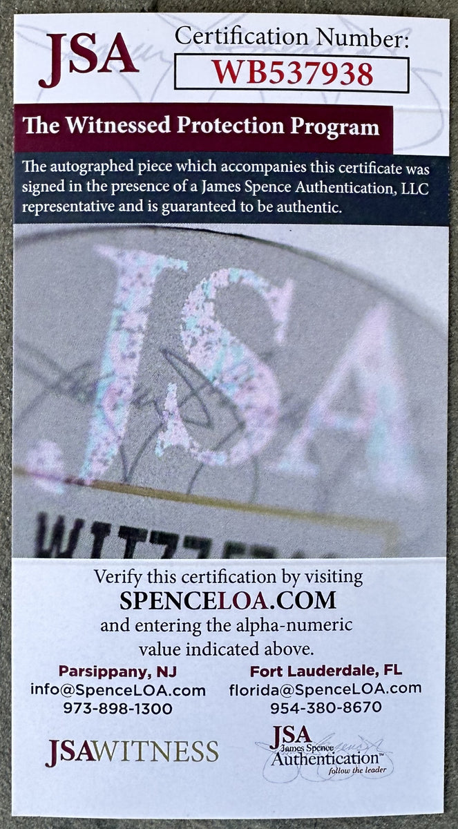 TYSON, MIKE SIGNED LARGE FORMAT PHOTO (JSA AUTHENTICATED) – JO Sports Inc.