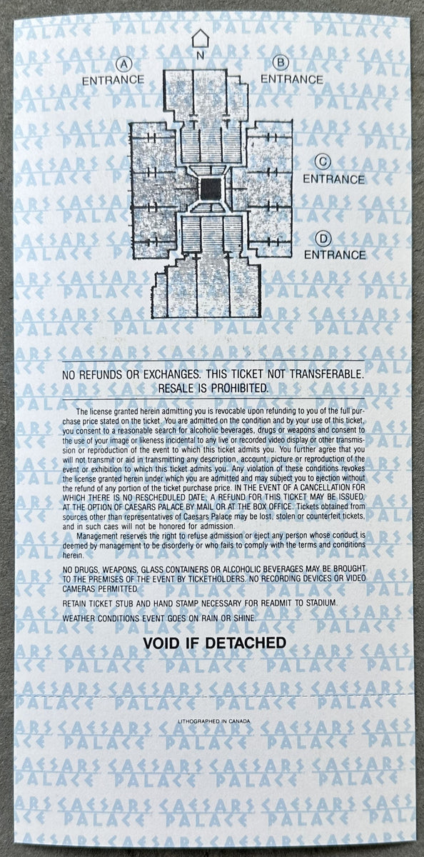 TYSON, MIKE-HENRY TILLMAN & FOREMAN-RODRIGUES FULL TICKET (1990) – JO ...