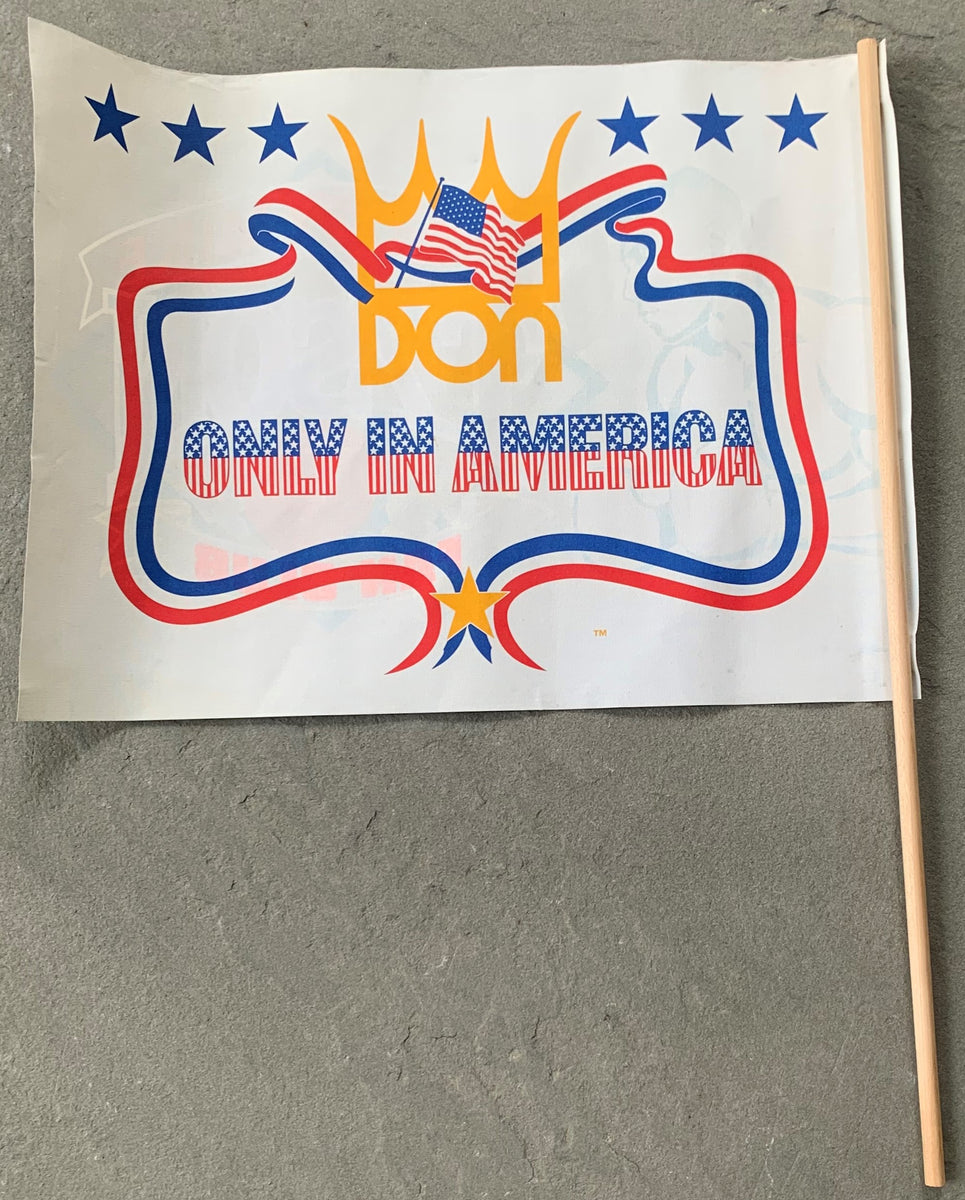 TYSON, MIKE ORIGINAL FAN CLUB FLAG (1980'S-90'S) – JO Sports Inc.