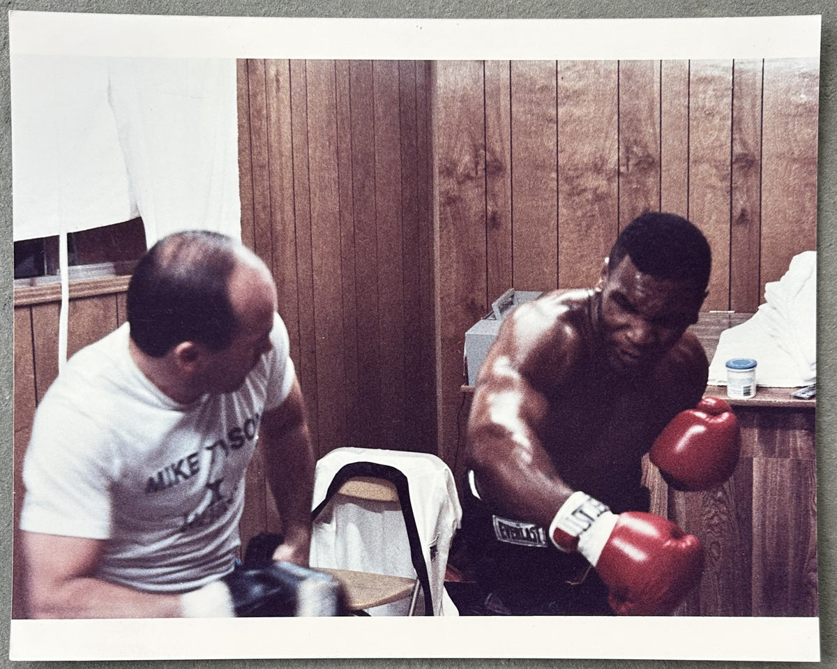 TYSON, MIKE & KEVIN ROONEY ORIGINAL TYPE 1 PHOTOGRAPH (1986-PRE BERBIC ...