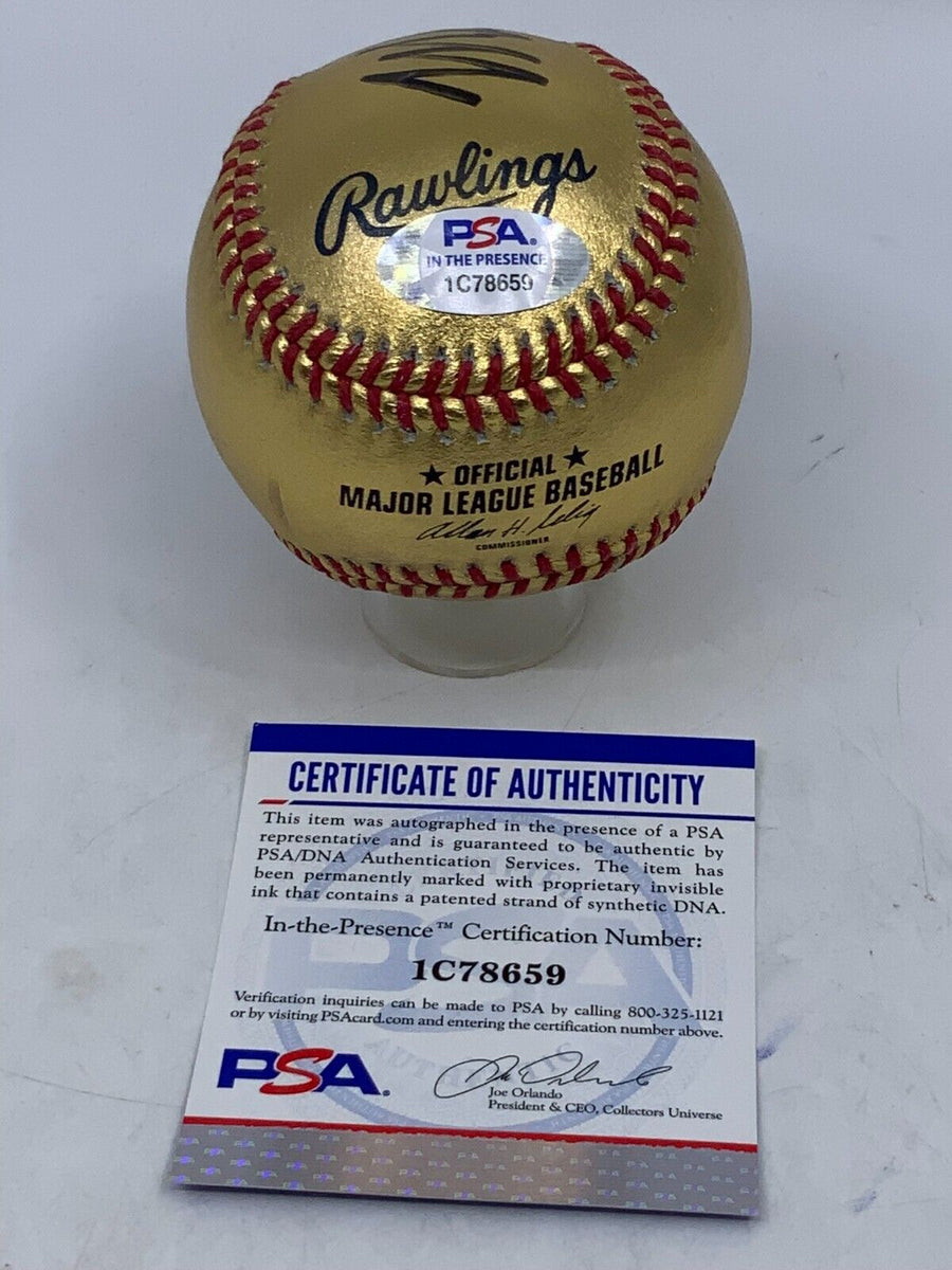 TYSON, MIKE SIGNED BASEBALL (PSA/DNA AUTHENTICATED) – JO Sports Inc.