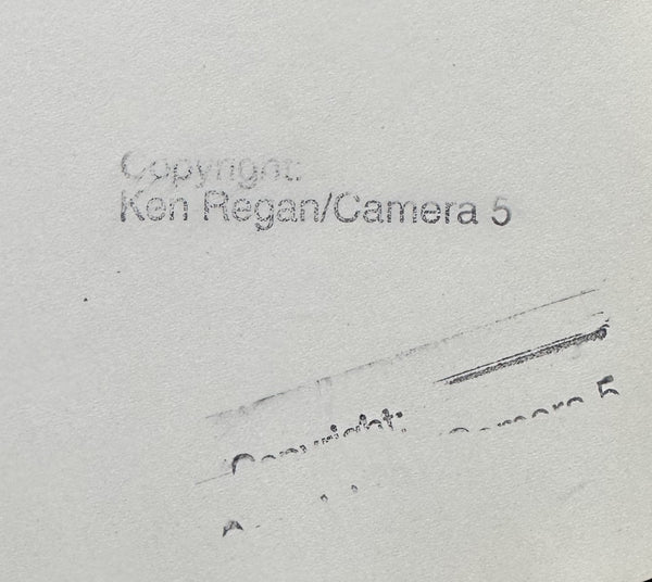 TYSON, MIKE LARGE FORMAT TYPE 1 PHOTOGRAPH (KEN REGAN PHOTOGRAPHER ...