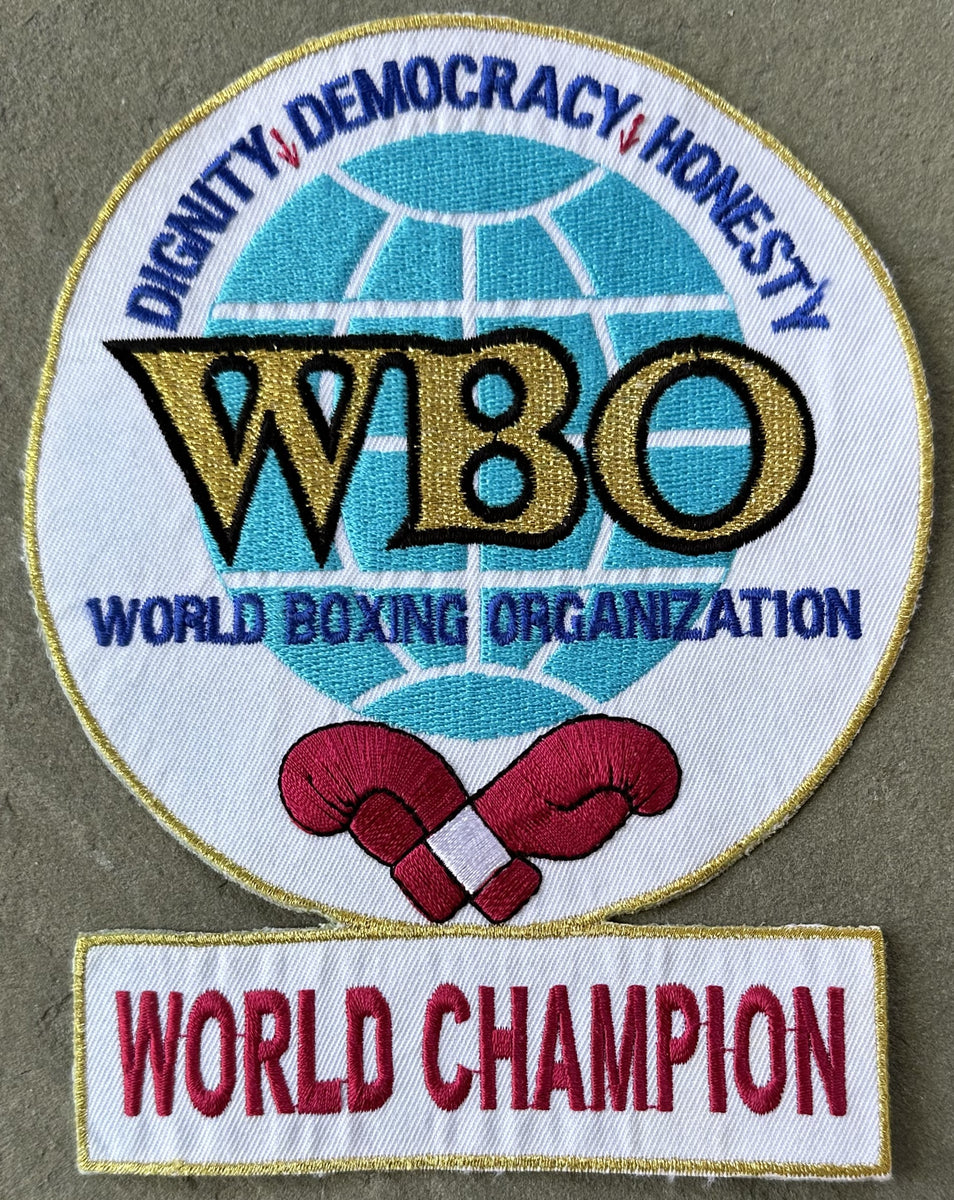 WBO (WORLD BOXING ORGANIZATION) SEW ON PATCH – JO Sports Inc.