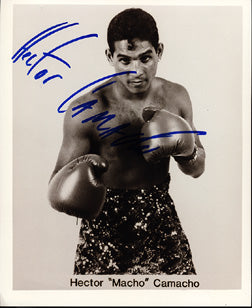 CAMACHO, HECTOR SIGNED PHOTO – JO Sports Inc.