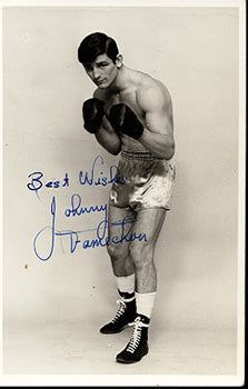 FAMECHON, JOHNNY SIGNED PHOTO – JO Sports Inc.