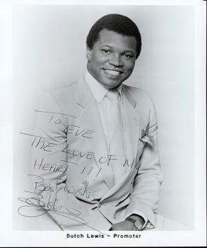 LEWIS, BUTCH SIGNED PHOTO – JO Sports Inc.