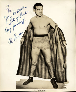 SINGER, AL SIGNED PHOTO – JO Sports Inc.