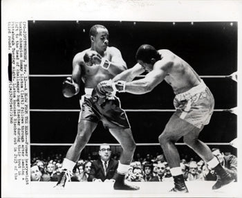LISTON, SONNY-ROGER RISCHER WIRE PHOTO (1968) – JO Sports Inc.