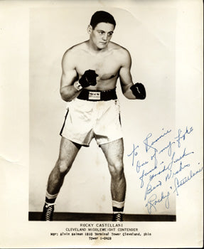 CASTELLANI, ROCKY SIGNED PHOTO – JO Sports Inc.