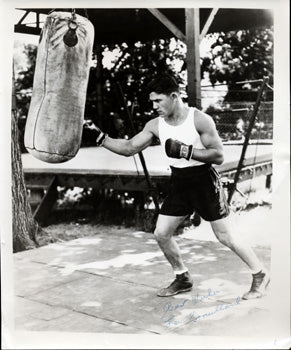 BROUILLARD, LOU VINTAGE SIGNED PHOTO – JO Sports Inc.