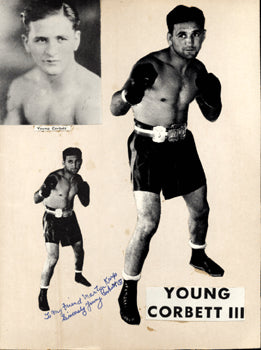 CORBETT III, YOUNG SIGNED PHOTO – JO Sports Inc.