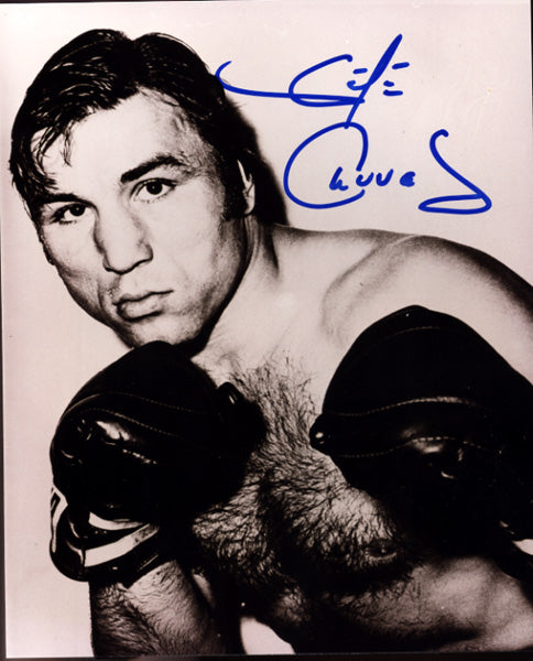 CHUVALO, GEORGE SIGNED PHOTO (STINSON LOA) – JO Sports Inc.