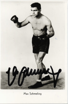 SCHMELING, MAX SIGNED PHOTO – JO Sports Inc.