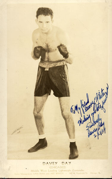 DAY, DAVEY SIGNED PHOTO – JO Sports Inc.