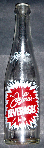 LOUIS, JOE BEVERAGE BOTTLE – JO Sports Inc.