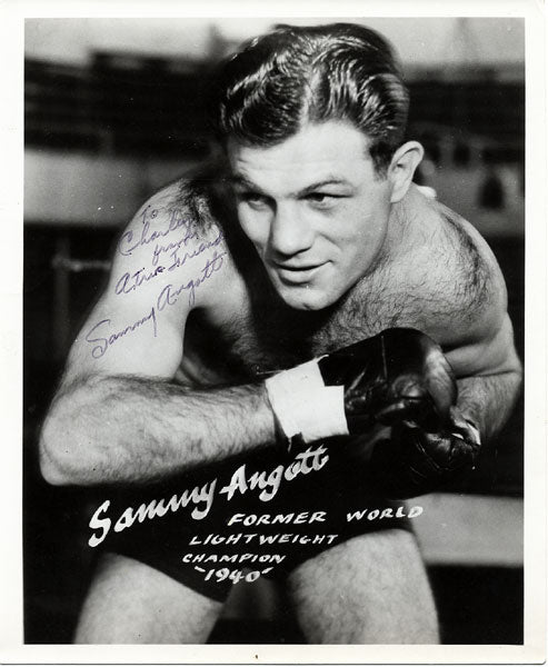 ANGOTT, SAMMY SIGNED PHOTO – JO Sports Inc.