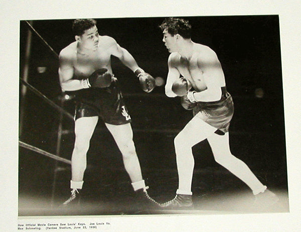 LOUIS, JOE-MAX SCHMELING II LARGE FORMAT ORIGINAL PHOTO (1938) – JO ...